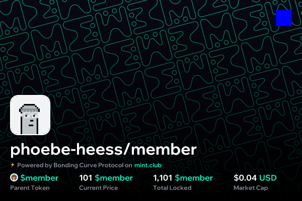 phoebe-hee... - Bonding Curved ERC-1155 | Mint Club
