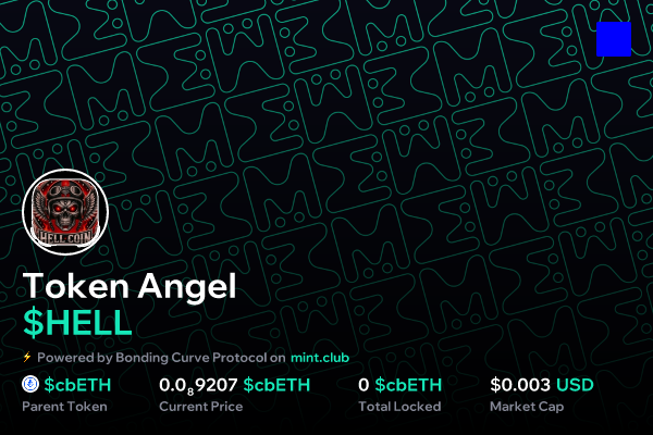 HELL - Bonding Curved ERC-20 | Mint Club