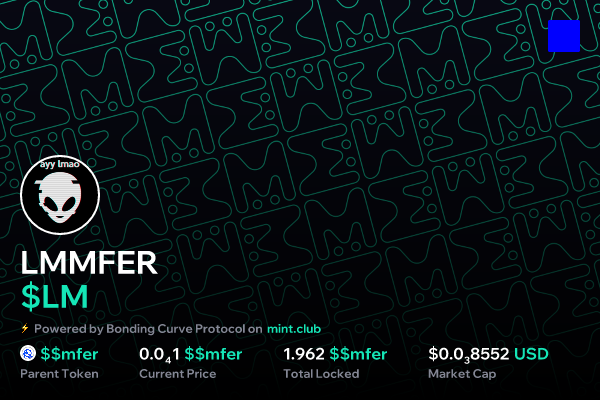 LM - Bonding Curved ERC-20 | Mint Club