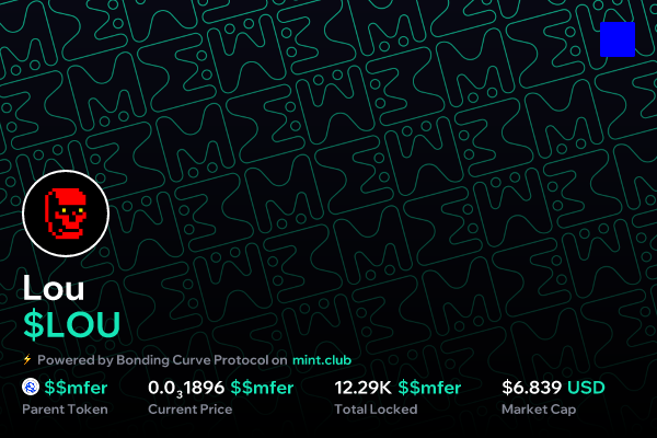 LOU - Bonding Curved ERC-20 | Mint Club