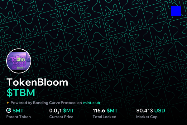 TBM - Bonding Curved ERC-20 | Mint Club