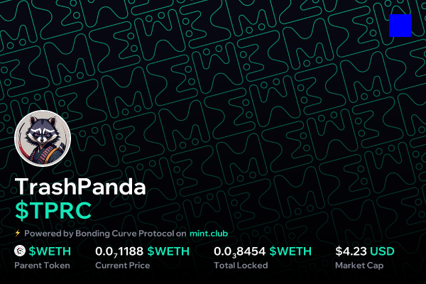 TPRC - Bonding Curved ERC-20 | Mint Club
