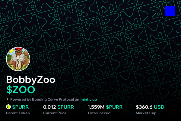 ZOO - Bonding Curved ERC-20 | Mint Club