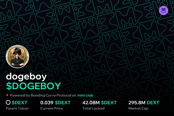 DOGEBOY - Bonding Curved ERC-20 | Mint Club